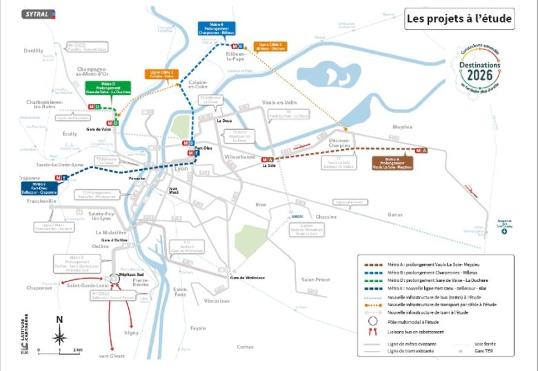 Sytral : quatre nouvelles lignes de tram dans le mandat - Nouveau Lyon