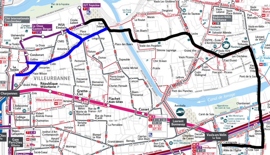 Tramway : la ligne de rocade se dessine - Nouveau Lyon